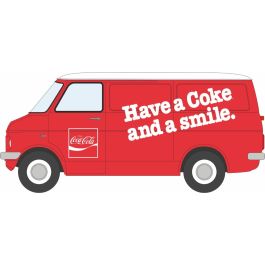 OXFORD 1/76scale Bedford CF Coca-Cola [No.OX76CFV05CC] - KYOSHO minicar